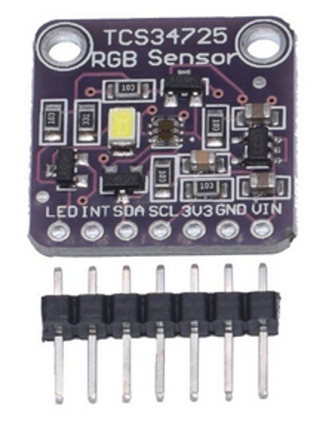 Capteur de couleur (TCS34725) - Usini